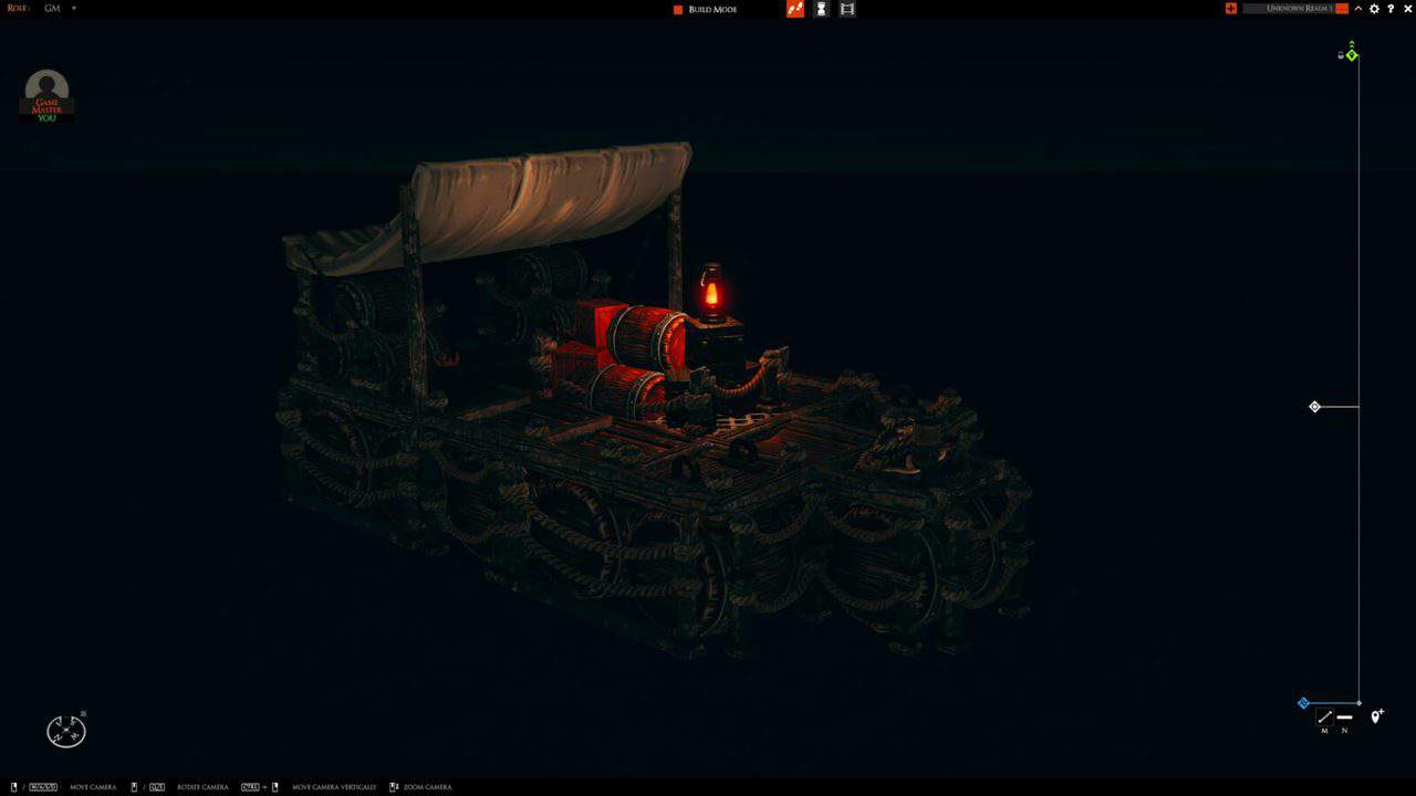 Oar Driven River Barge/Raft - Tales Tavern