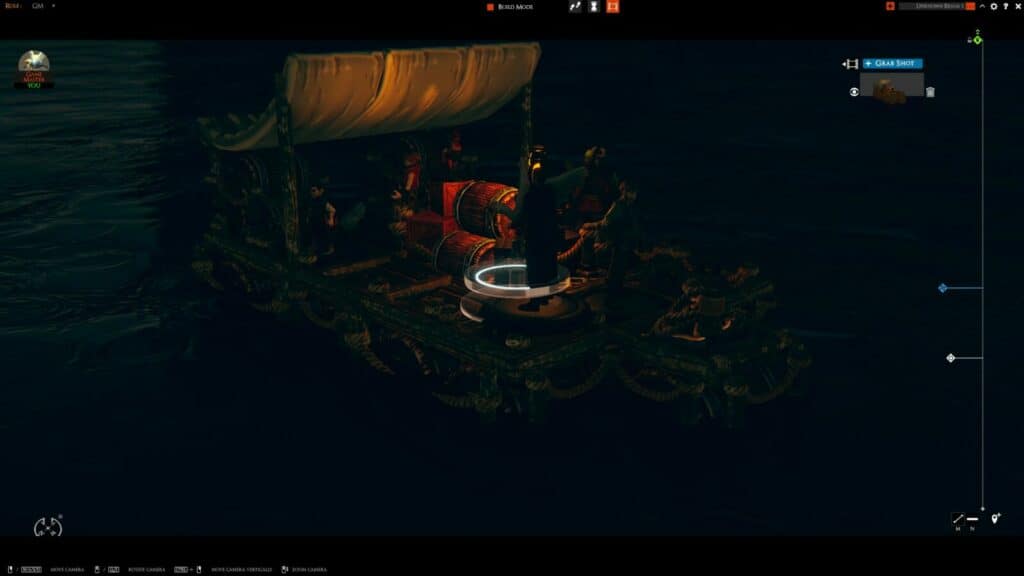 Oar Driven River Barge/Raft - Tales Tavern