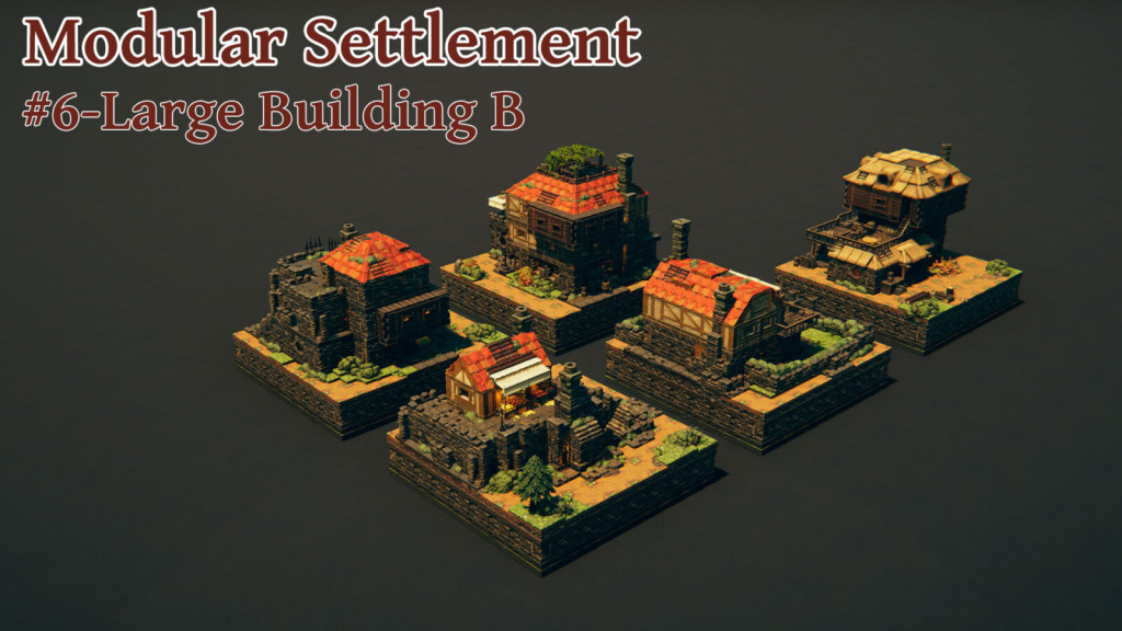 Modular Settlement #6-Large Building B - Tales Tavern