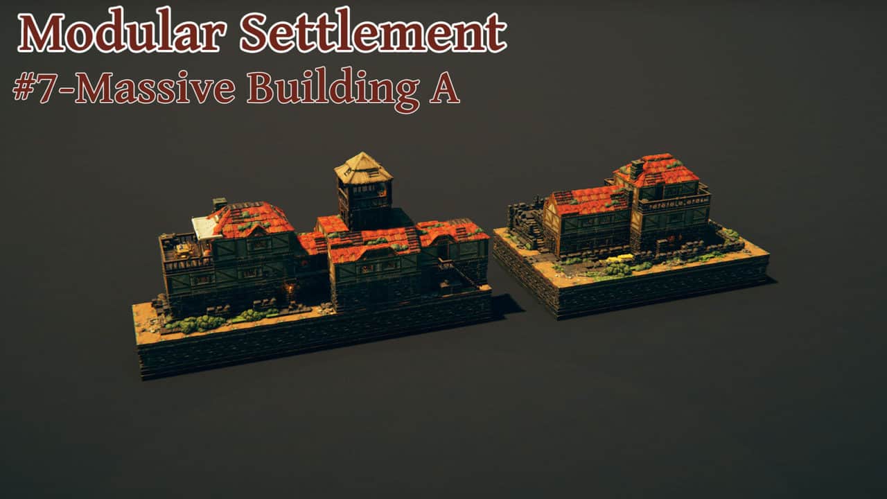 Modular Settlement #7-Massive Building A - Tales Tavern