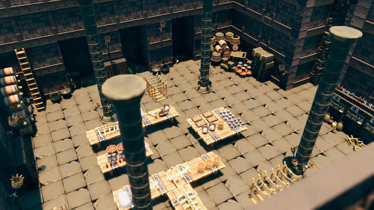 Tileset for dwarven halls - Tales Tavern