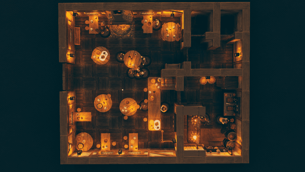 The Skewered Dragon Tavern. Waterdeep: Dragon Heist - Tales Tavern