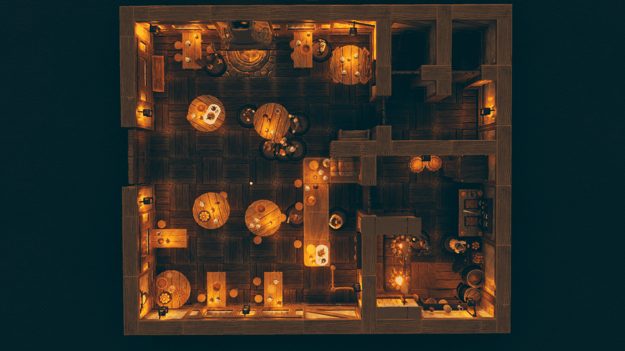 The Skewered Dragon Tavern. Waterdeep: Dragon Heist - Tales Tavern