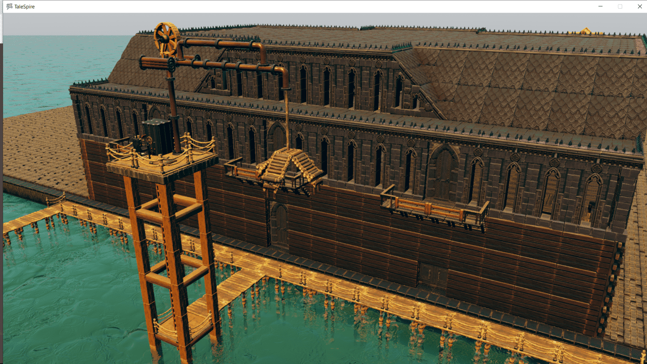 Waterfront Industrial Warehouse - Tales Tavern