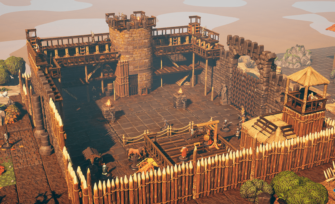 The fortified square - Tales Tavern