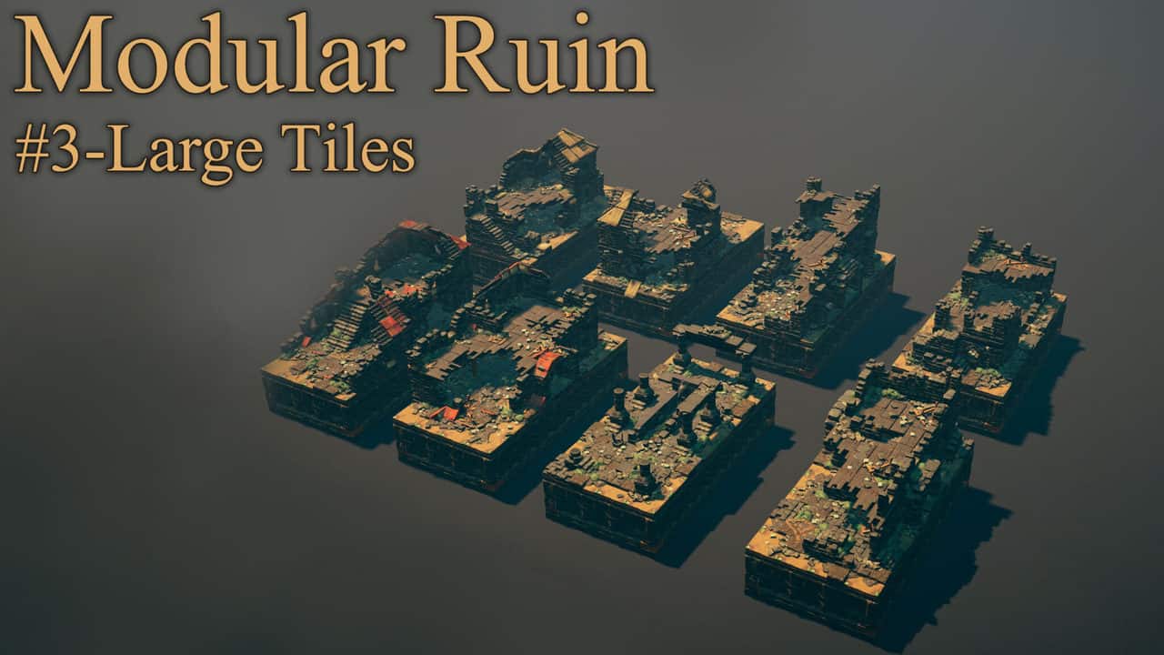 Modular Ruin-3-Large Tiles - Tales Tavern