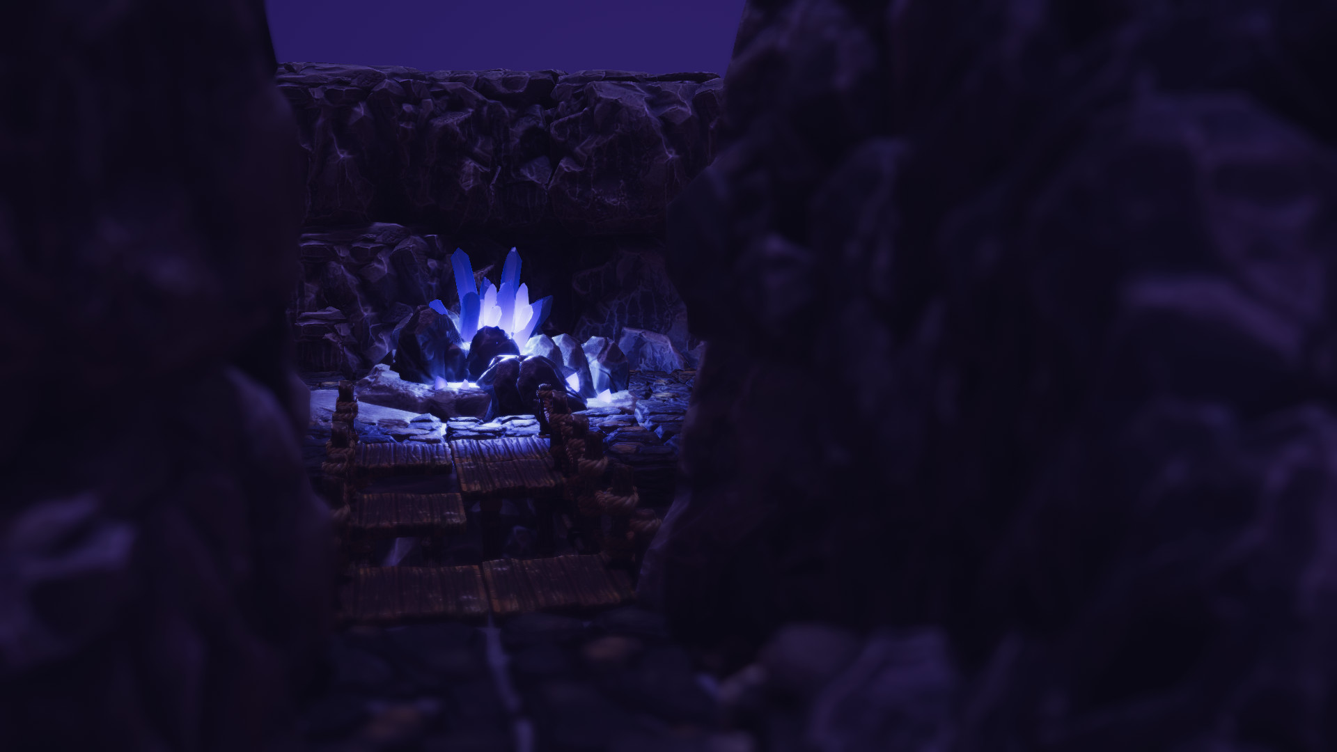 Cavern with Blocked Pirate Cave and Sunken Ship - Tales Tavern