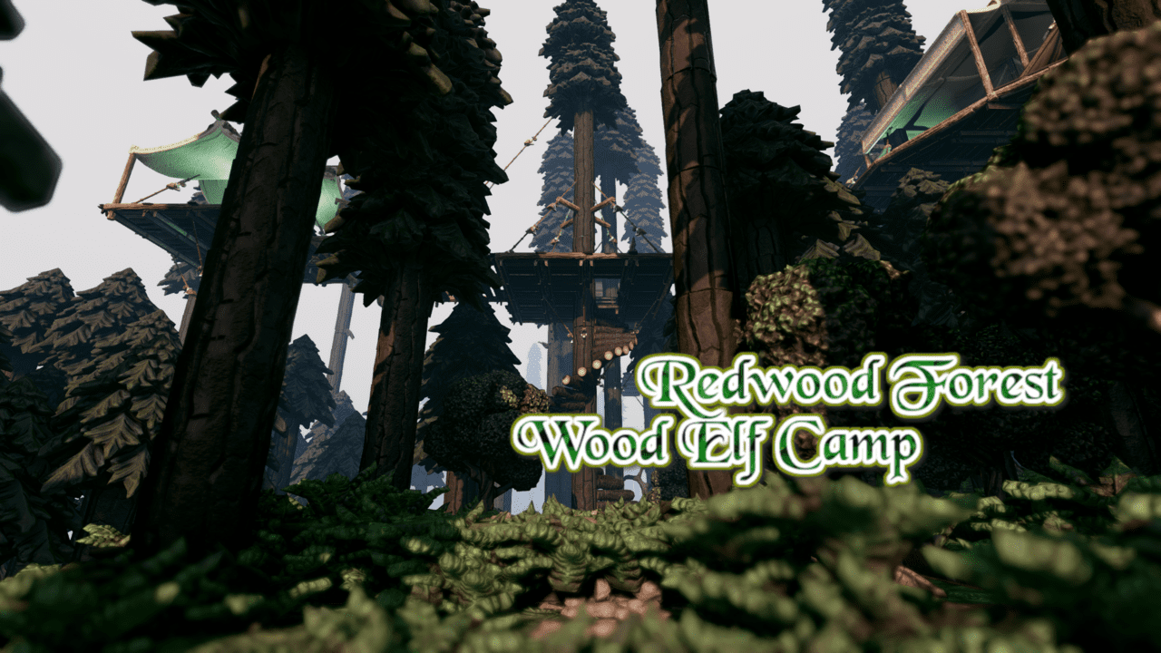 Redwood Forest Wood Elf Camp - Tales Tavern