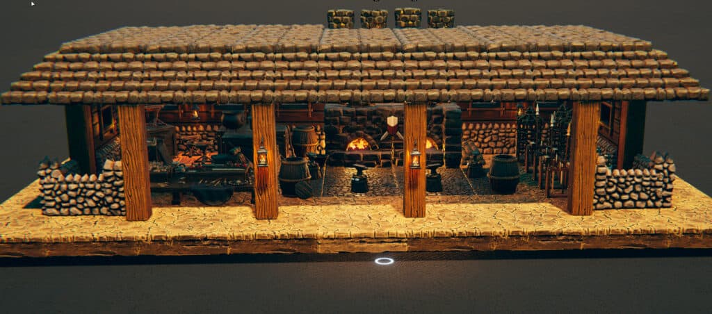 Japanese Castle Project - Blacksmith (UPDATED) - Tales Tavern