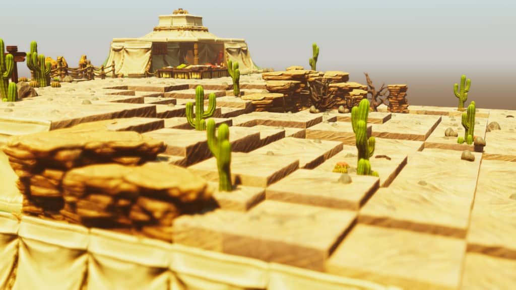 Battlemap: Desert Merchant - Tales Tavern