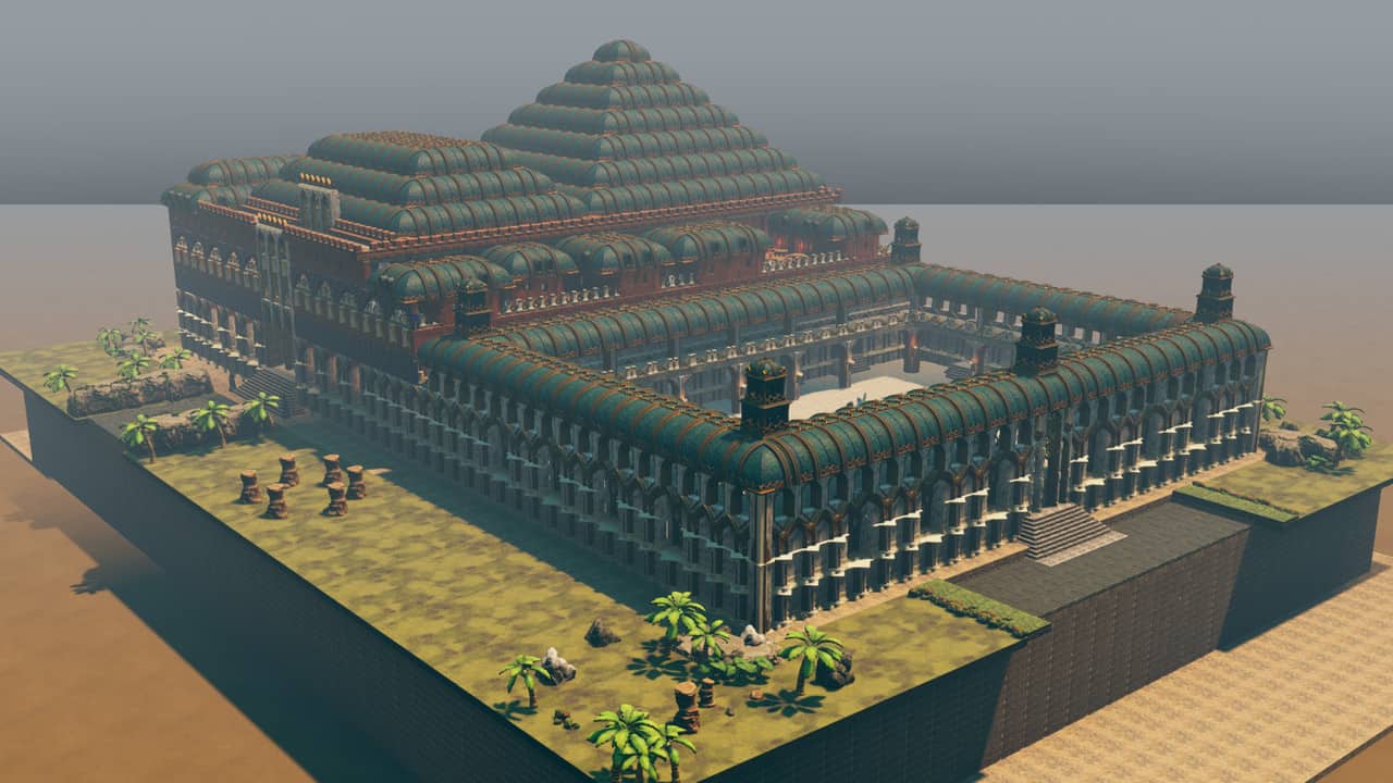 Desert Temple of the Elemental Earth - Tales Tavern