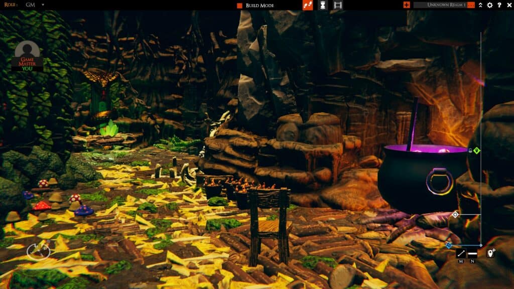 witch's cave in the woods - Tales Tavern