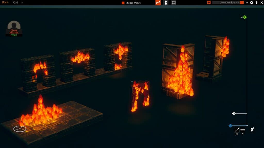 buildings on fire modular,,, easy to place - Tales Tavern