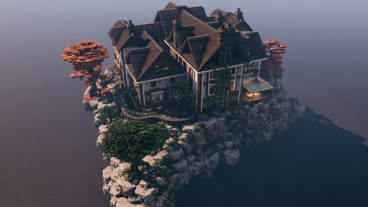 Mansion on a cliff - Tales Tavern