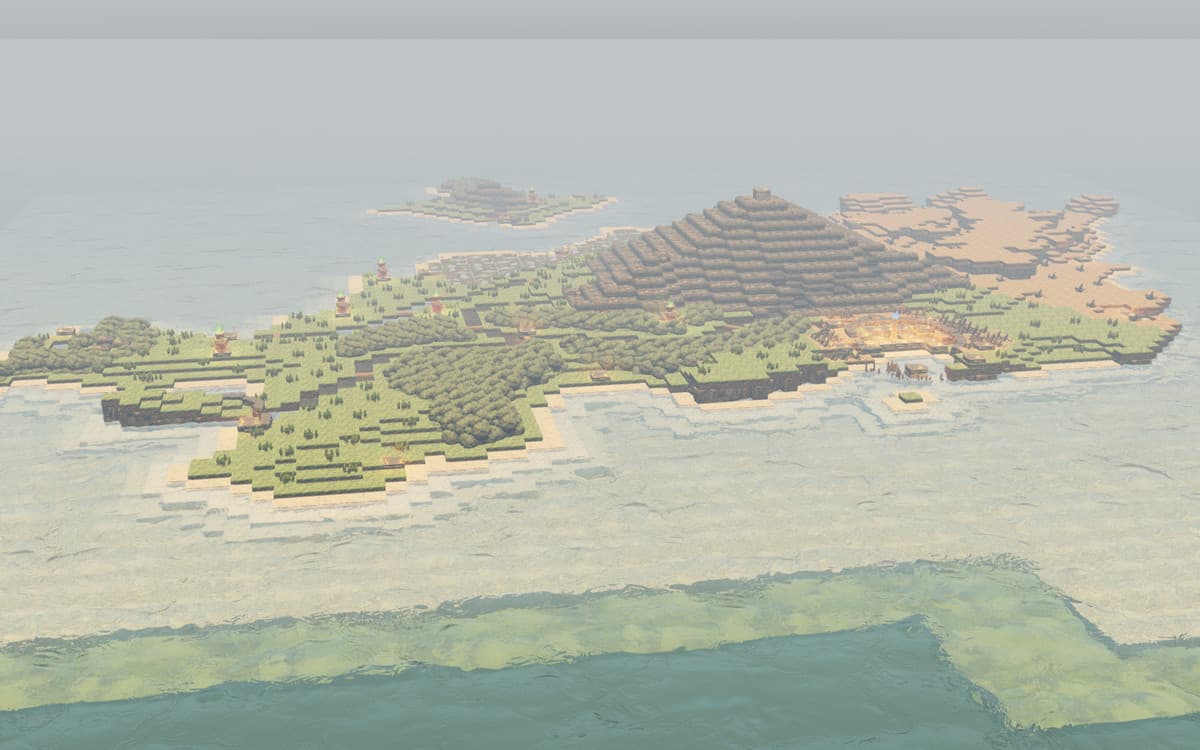 SocietyCraft - Nation of Absalom Overworld Map 1E - Tales Tavern