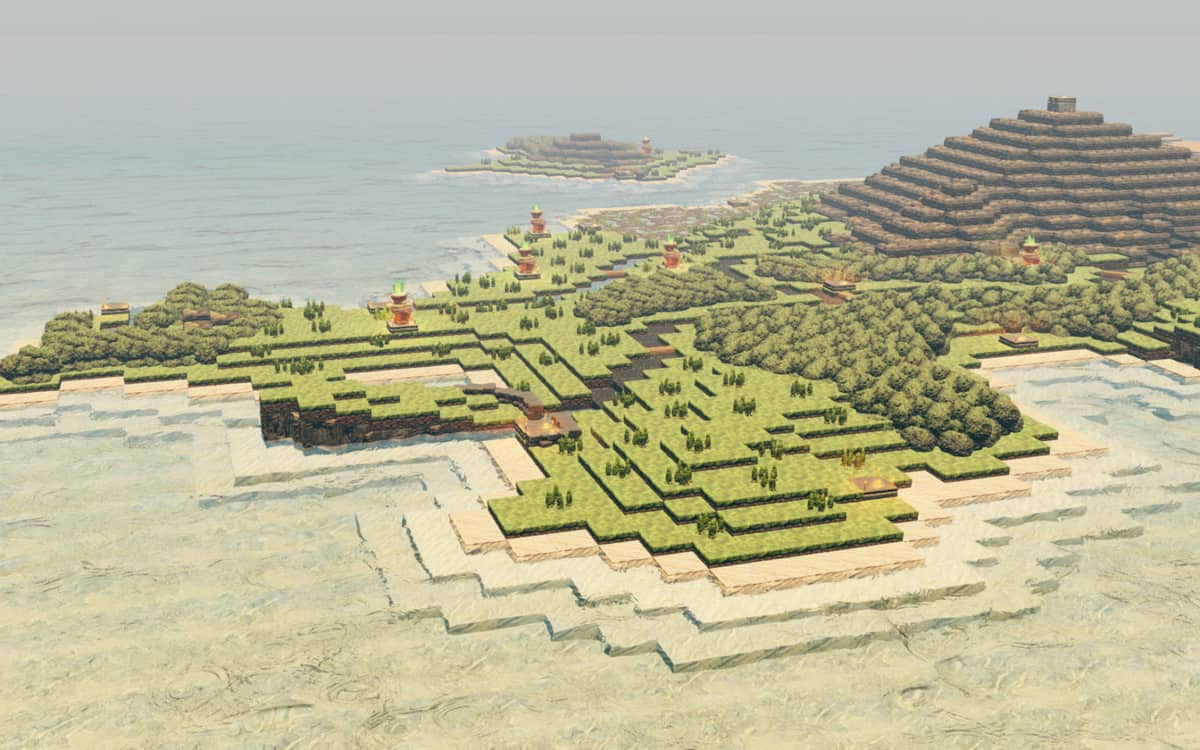 SocietyCraft - Nation of Absalom Overworld Map 1E - Tales Tavern