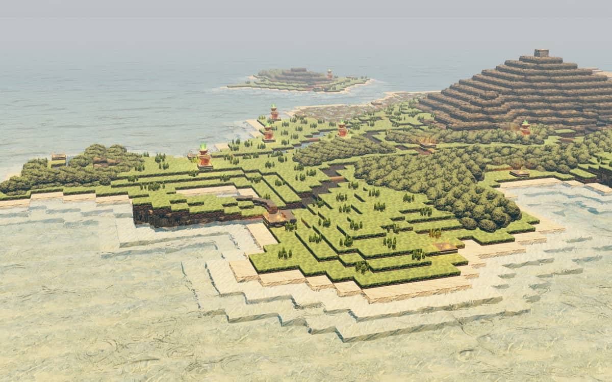 SocietyCraft - Nation of Absalom Overworld Map 1E - Tales Tavern