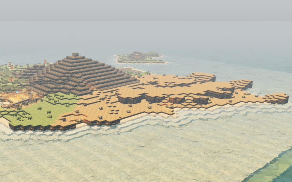 SocietyCraft - Nation of Absalom Overworld Map 1E - Tales Tavern