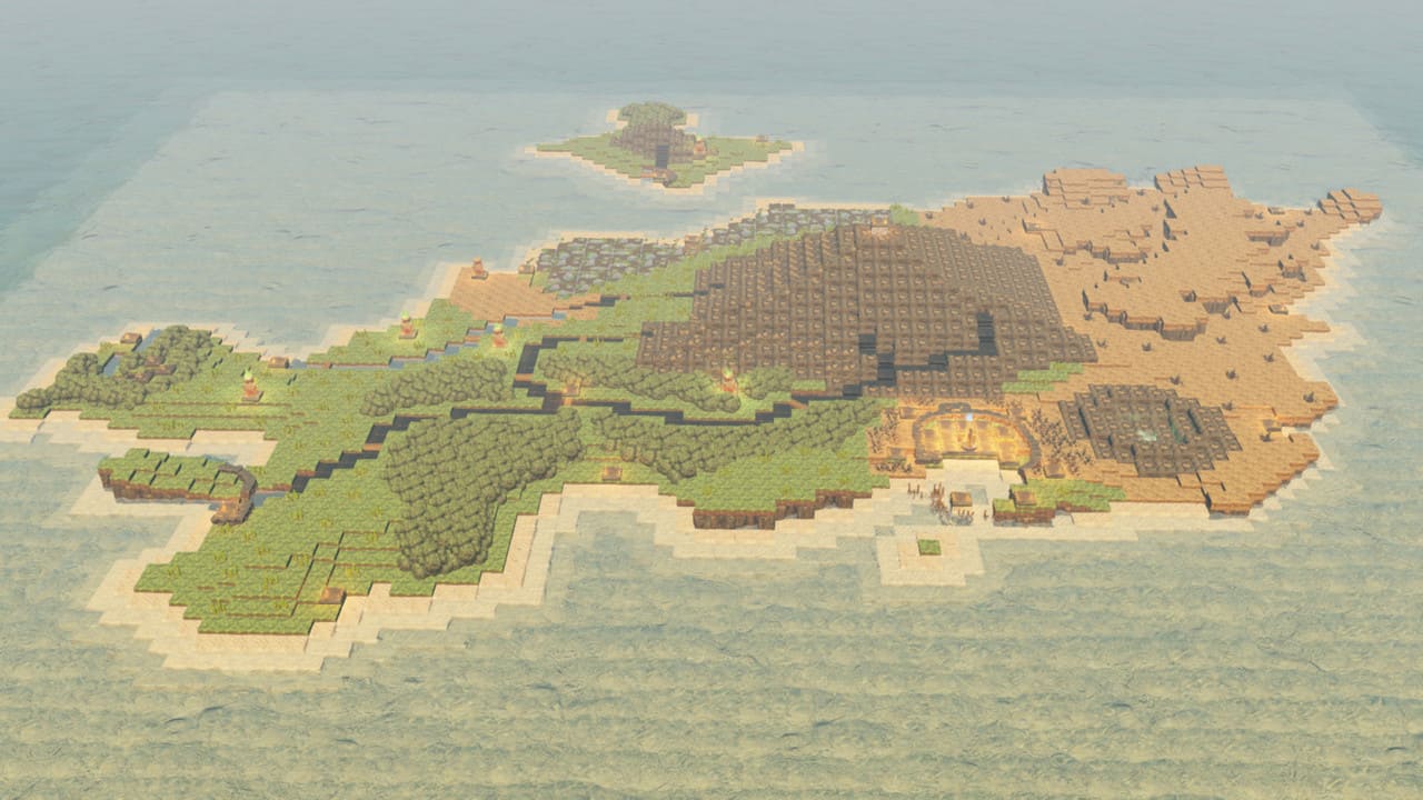 SocietyCraft - Nation of Absalom Overworld Map 2E - Tales Tavern