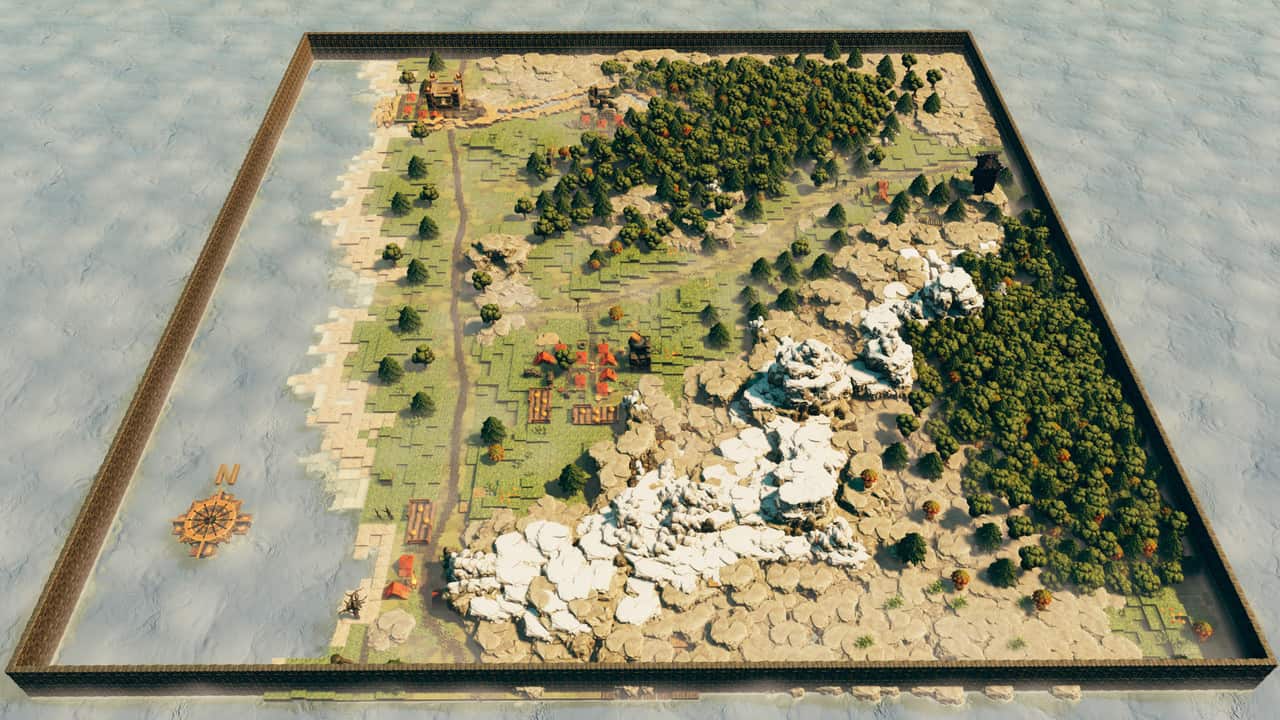 Lost Mine of Phandelver - Overworld Map - Tales Tavern