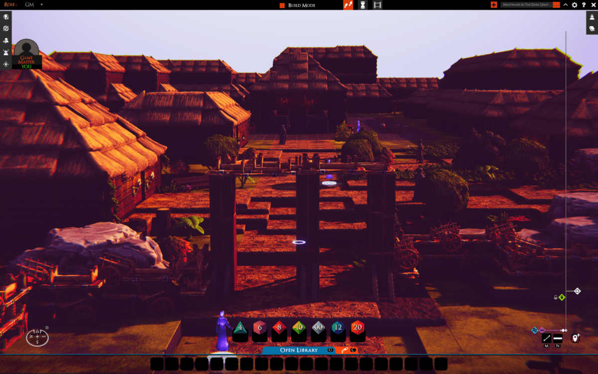 Nightmares In The Dark Dungeon In Box Map - Tales Tavern