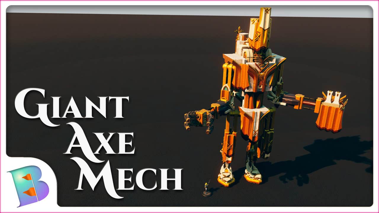 Creature Feature - Giant Axe Mech ( Robot ) - Tales Tavern