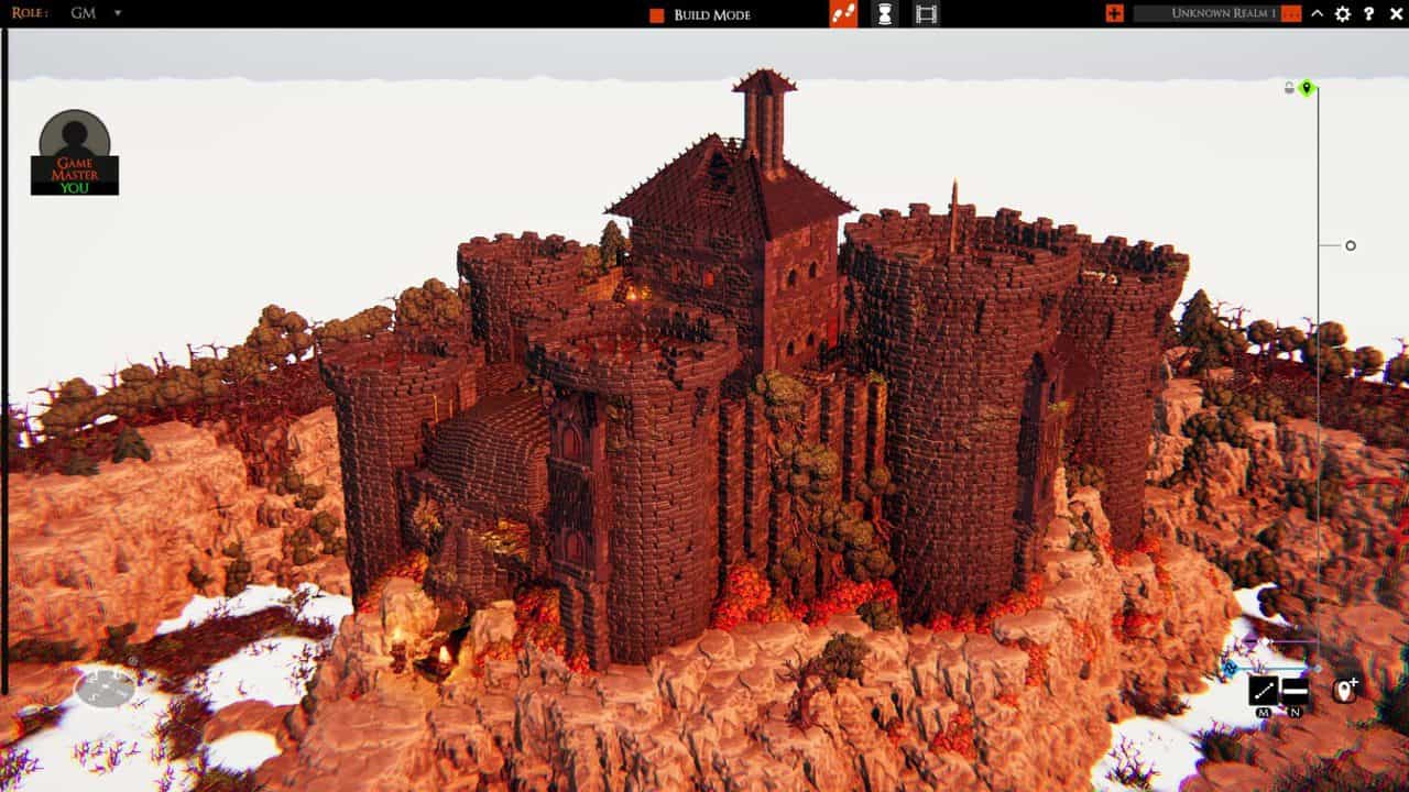 castle grey skull/a castle for the undead - Tales Tavern