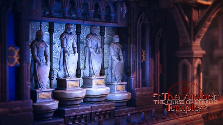 Curse of Strahd - Amber Temple - Statue Hall - Tales Tavern