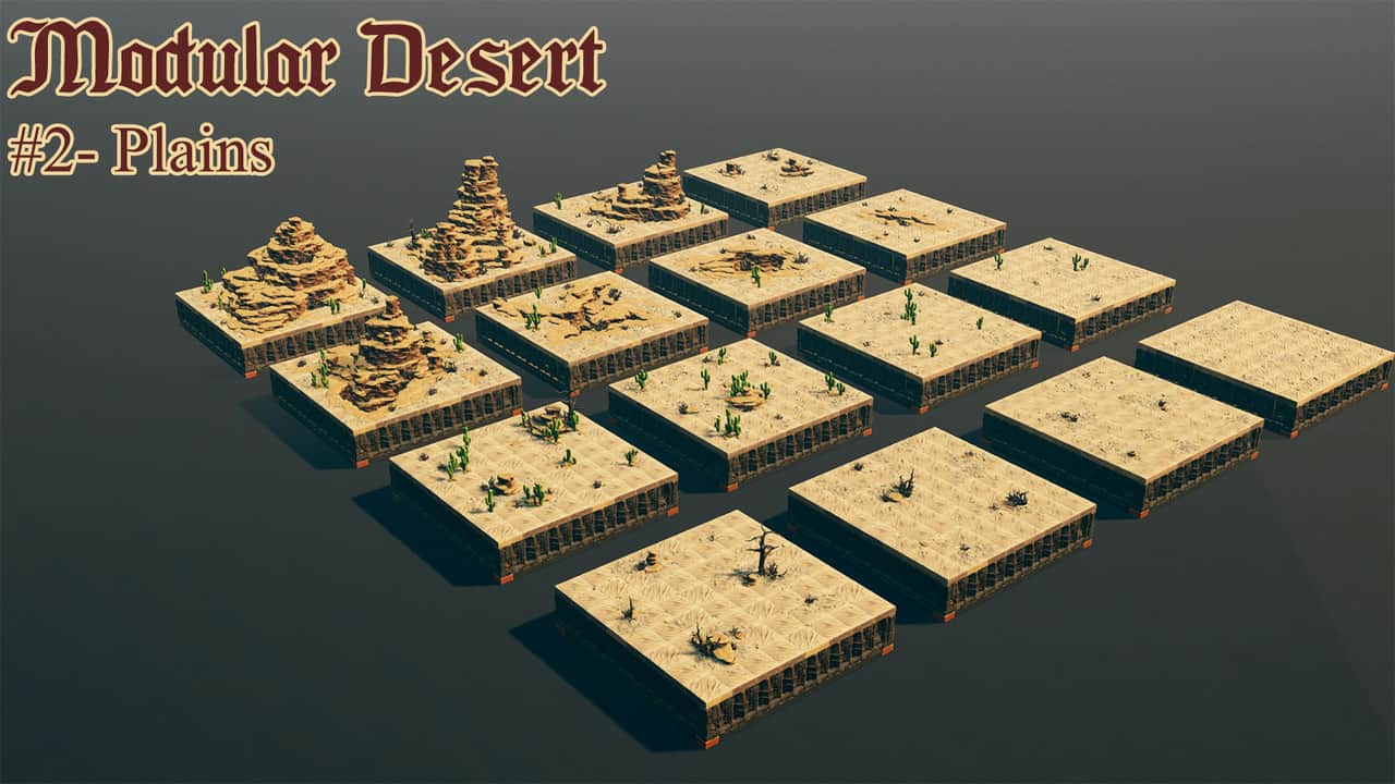 Modular Desert #2-Plains - Tales Tavern