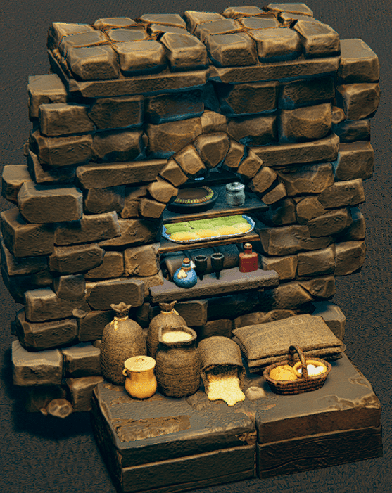[Malice] Ruined Castle window dressing – Larder - Tales Tavern
