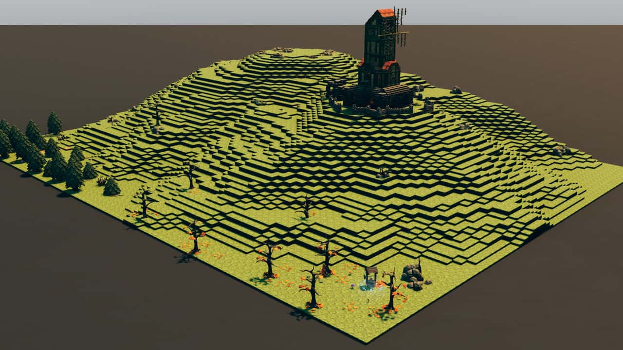 Umbrage Hill Map