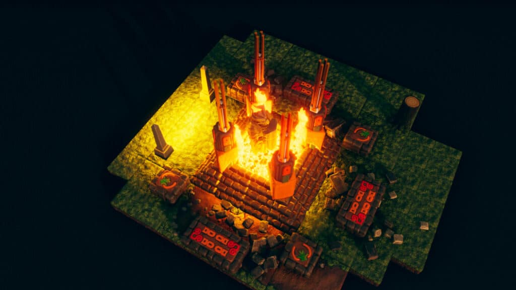 Small Fire Shrine - Tales Tavern