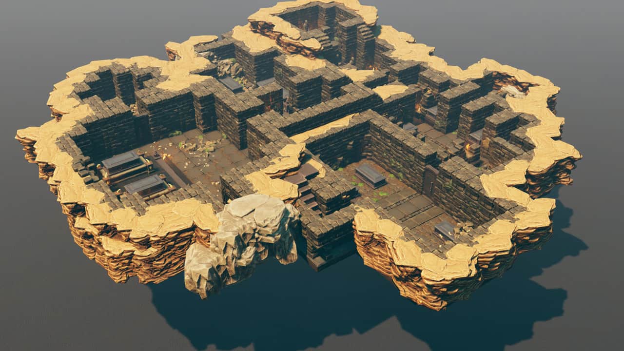 Crypt / Dungeon - Inspired by 'Neutral Party' 2D map - Tales Tavern