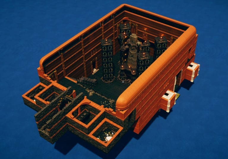 Curse of Strahd - Amber Temple - Statue Hall - Tales Tavern