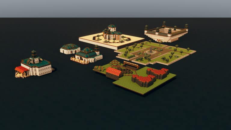 Strixhaven Central Campus Overworld Structures - Tales Tavern