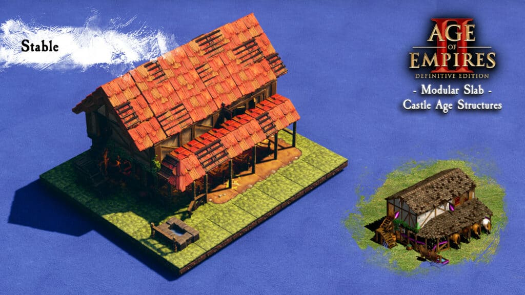 Age of Empires II – Modular Slab – Castle Age Part.1 - Tales Tavern