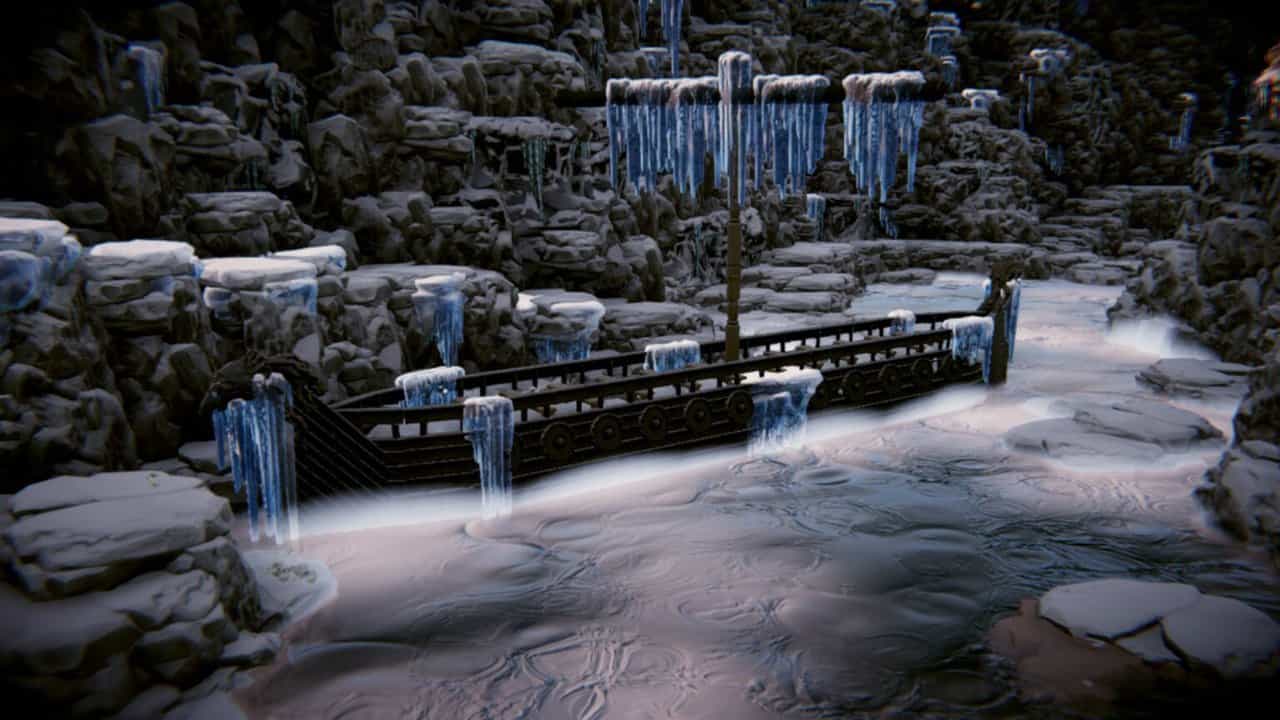 Frozen Viking Ship Wreck/Abandoned - Tales Tavern