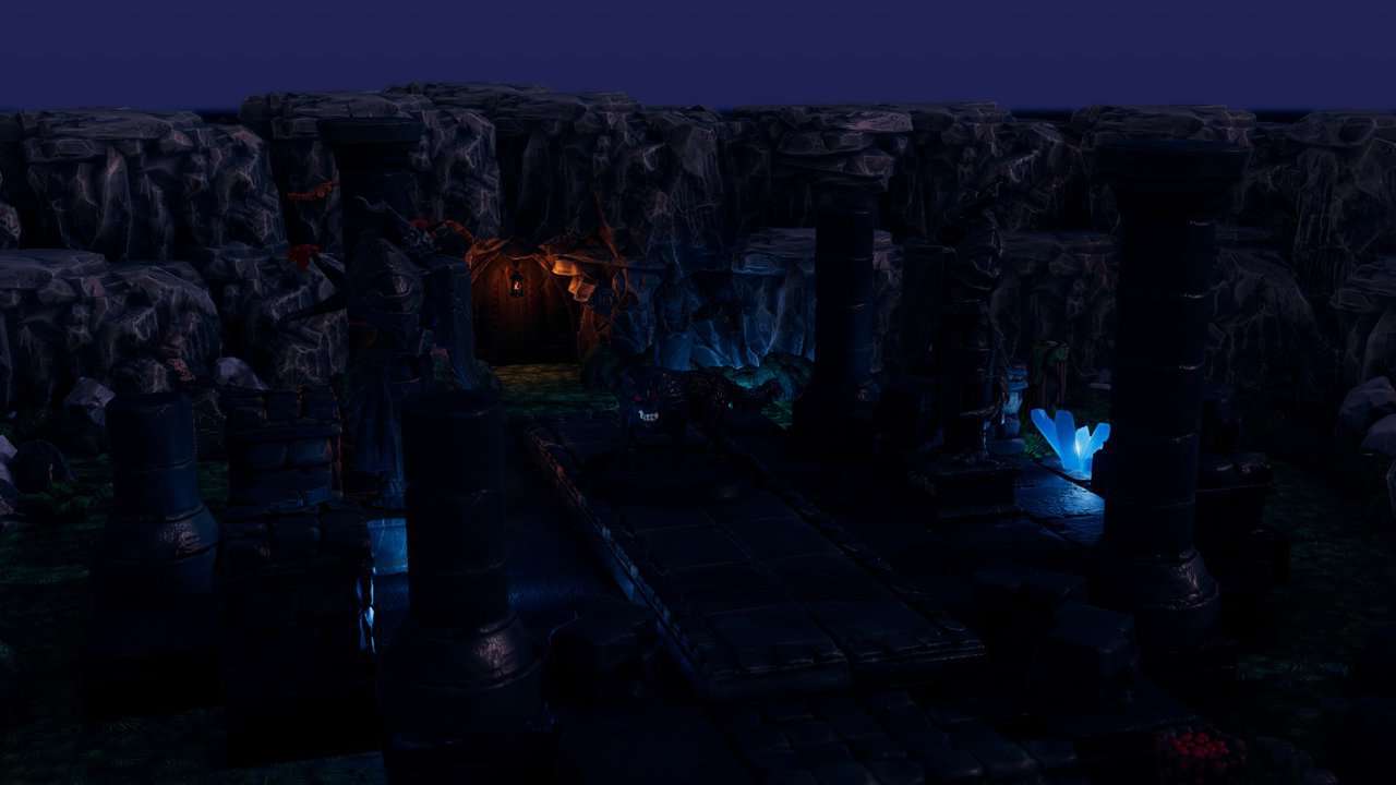 Ruined Temple Dungeon Entrance - Tales Tavern
