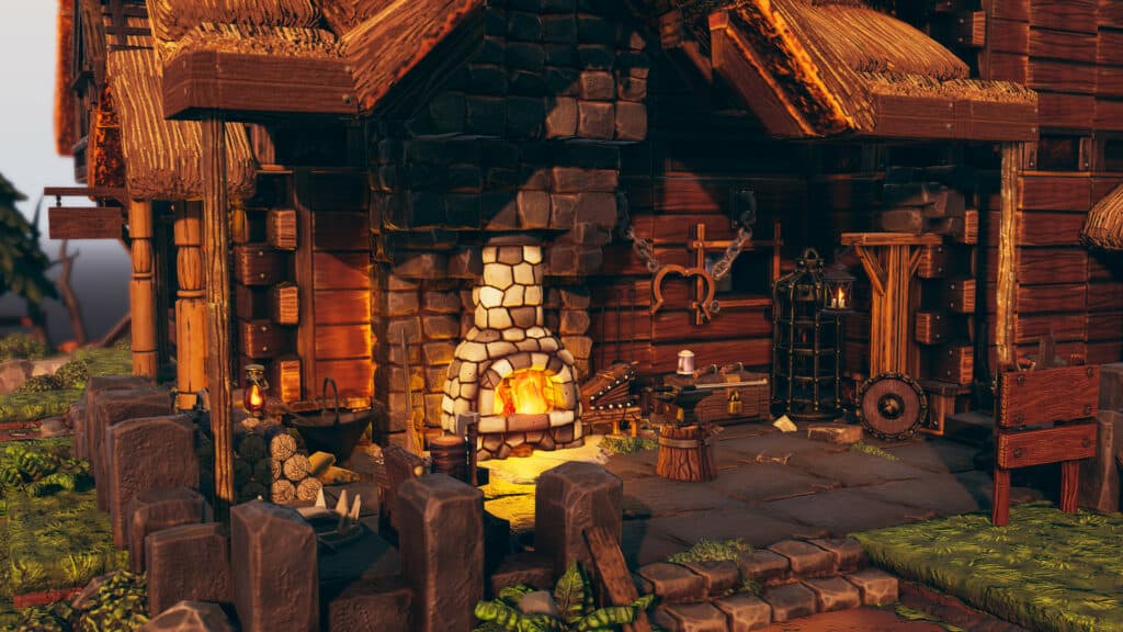 Nordic Forge Games – Viking Blacksmith Shop & Home (Modular Building ...