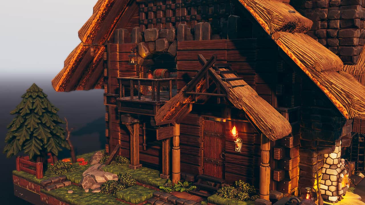Nordic Forge Games – Viking Blacksmith Shop & Home (Modular Building ...