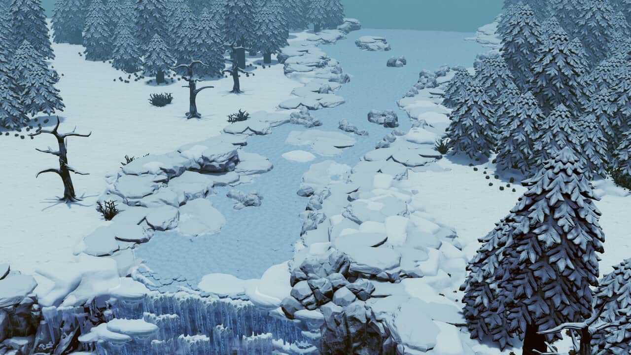 Frozen Waterfall - Tales Tavern