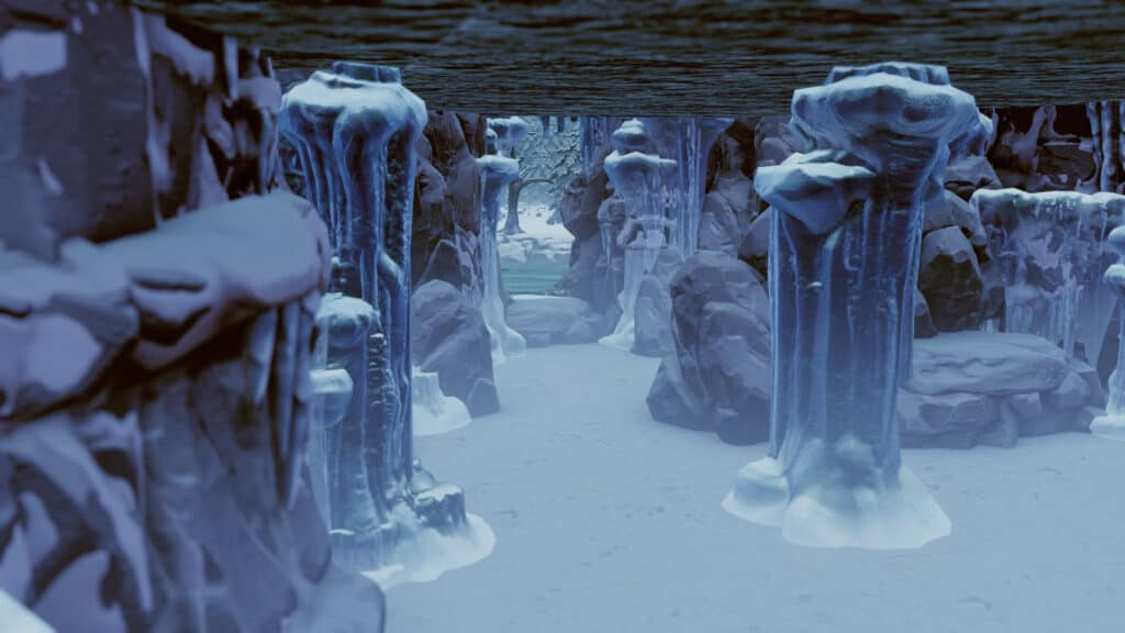 Frozen Waterfall - Tales Tavern