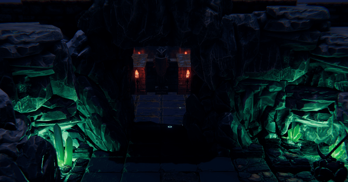 Lich Dungeon within the mines. - Tales Tavern