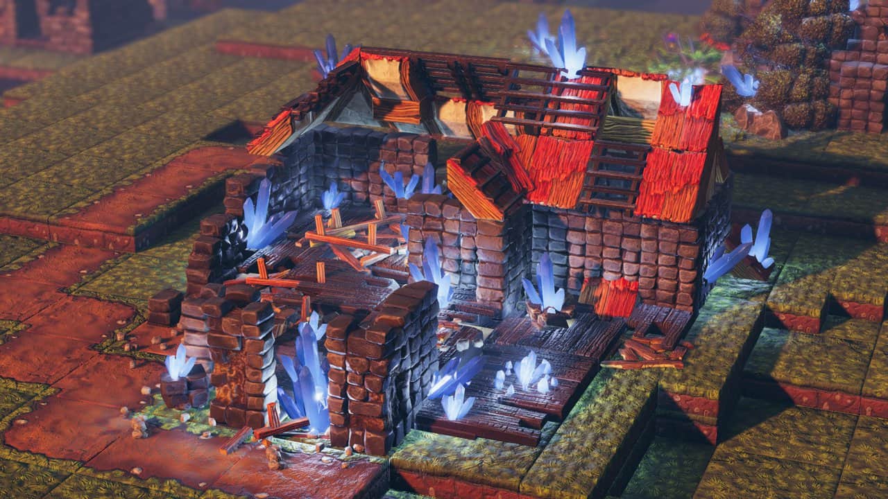Crystal Infested Town Ruins (proof of concept) - Tales Tavern