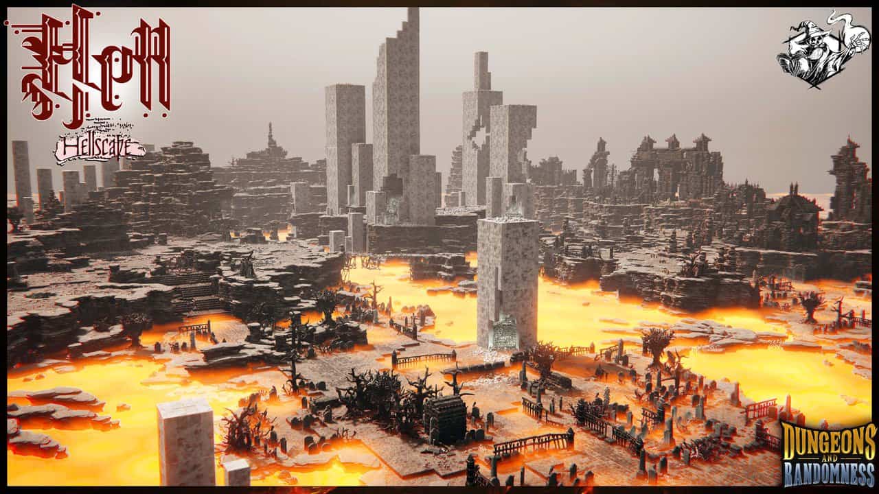 HELLSCAPE - a 'Dungeon And Randomness' Hell board - Tales Tavern