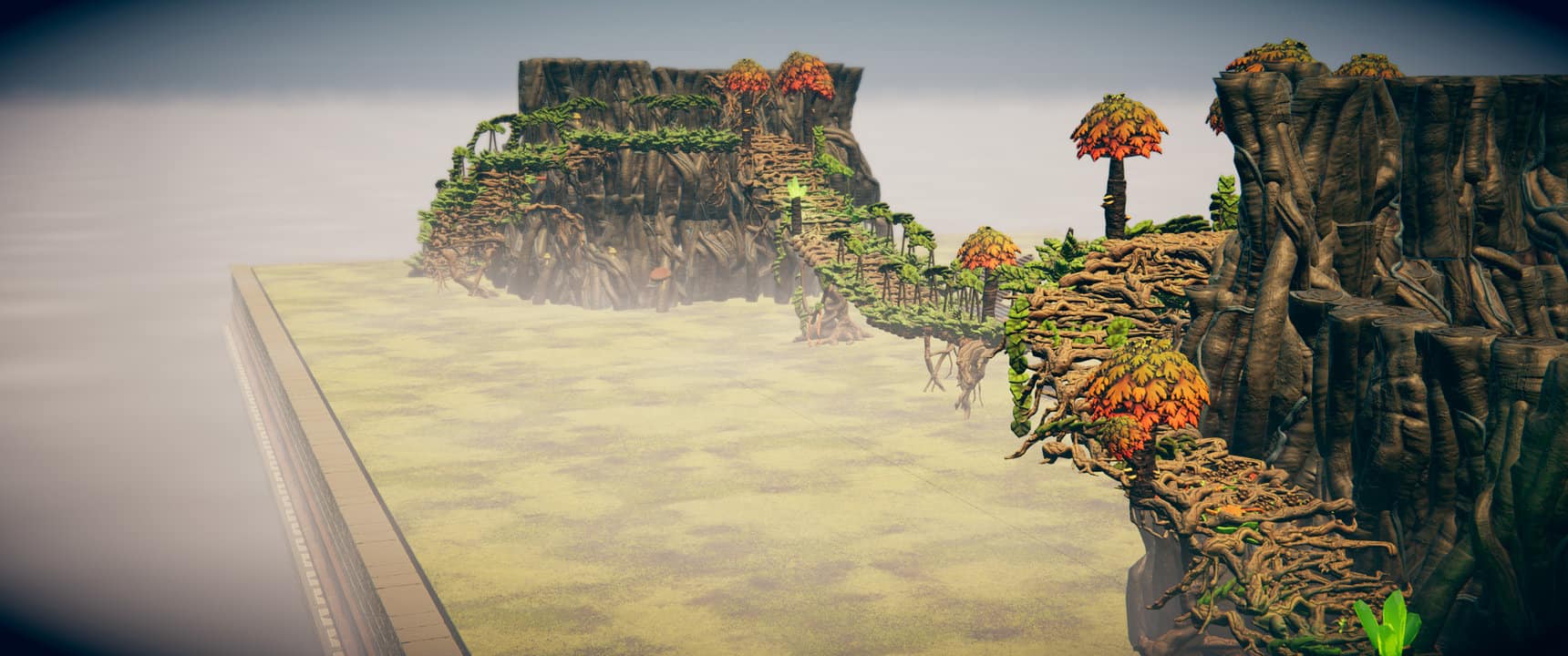 Tree root bridge & assets - Tales Tavern