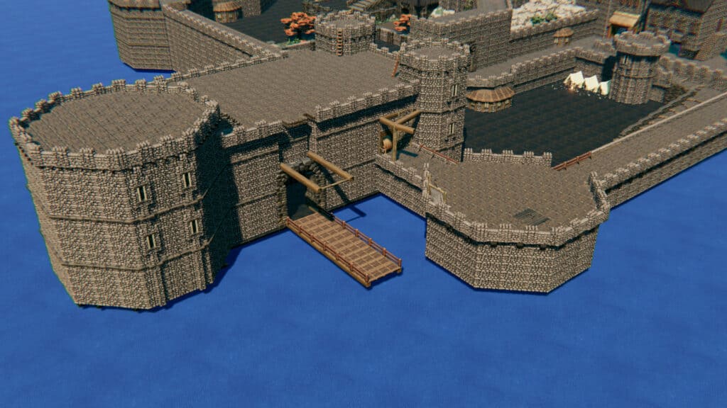 Castle full scale of Kaer Morhen - The Witcher - Tales Tavern