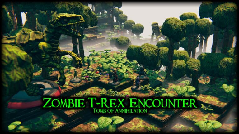 Tomb of Annihilation: Zombie T-Rex Encounter - Tales Tavern