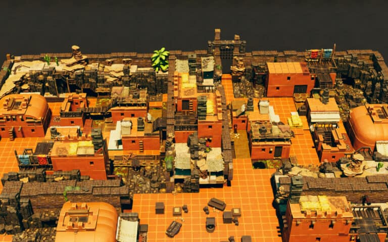 Large slum or city blocks - Tales Tavern