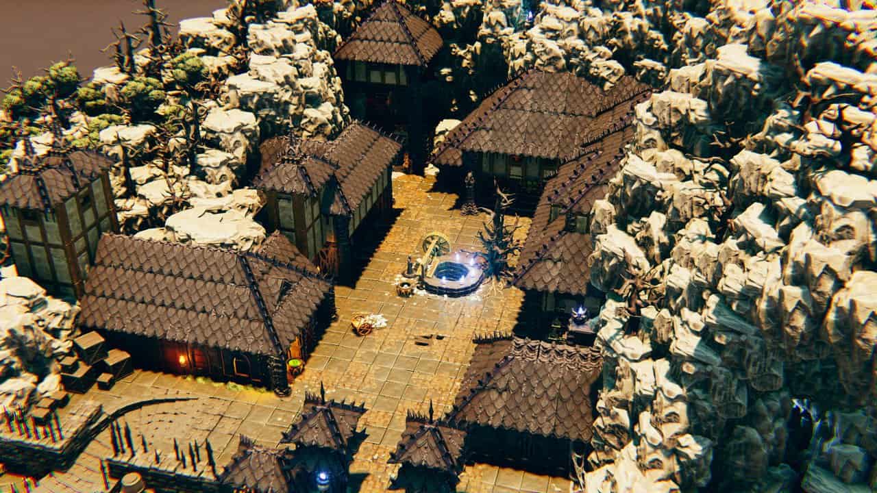 a small strange settlement ( with cavern) - Tales Tavern